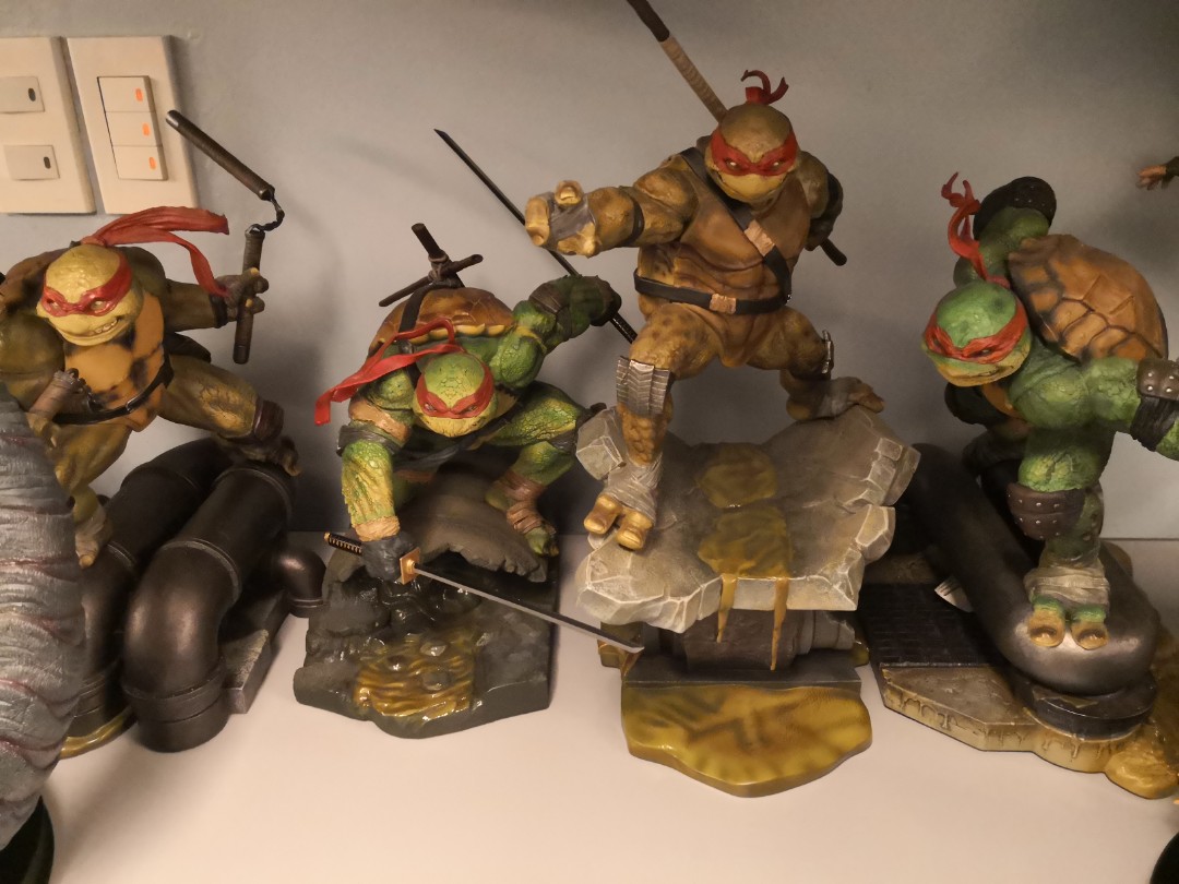 Sideshow Teenage Mutant Ninja Turtles Set of 4 All Exclusive Versions ...