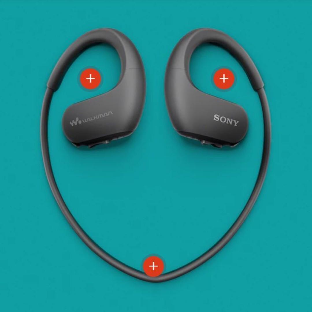 Sony NW-WS410 WS410 Walkman® WS Series, Audio, Portable Music Players ...