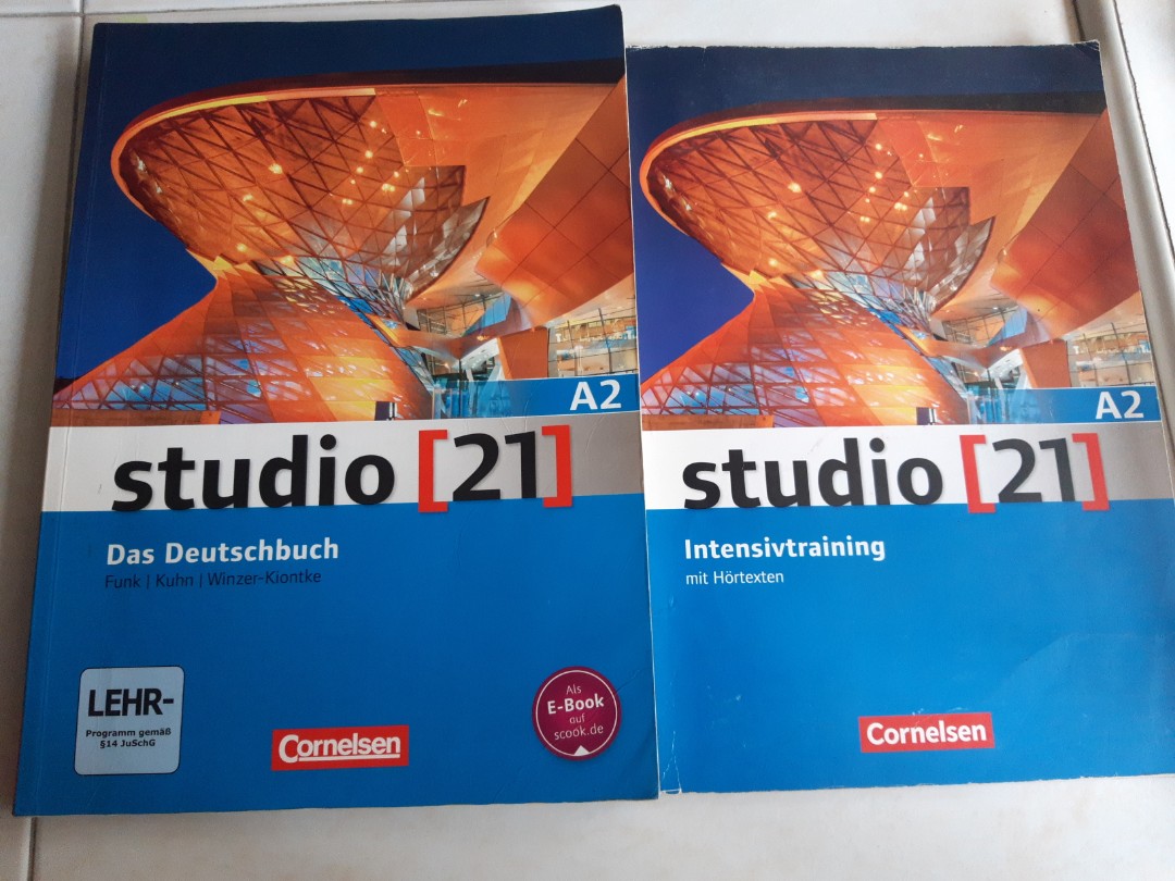 Studio 21 A2 Textbook Workbook And Vocabulary Book Hobbies Toys studio-21-a2-textbook-workbook-and-vocabulary-book-hobbies-toys