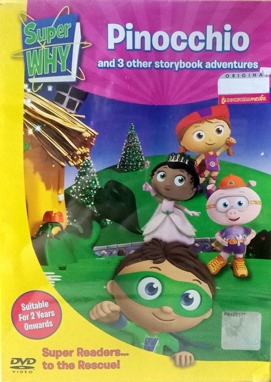Super Why Pinocchio DVD, Hobbies & Toys, Music & Media, CDs & DVDs on ...