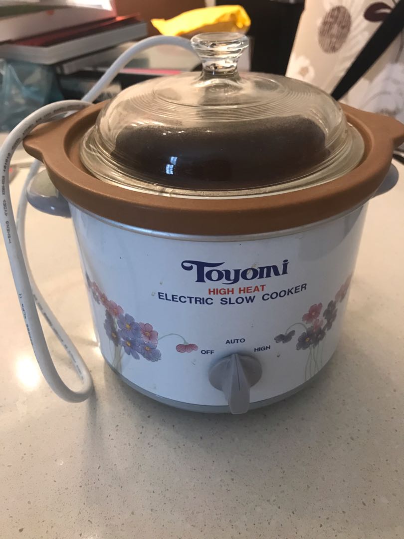Toyomi slow cooker -1.2ltrs, TV & Home Appliances, Kitchen Appliances ...