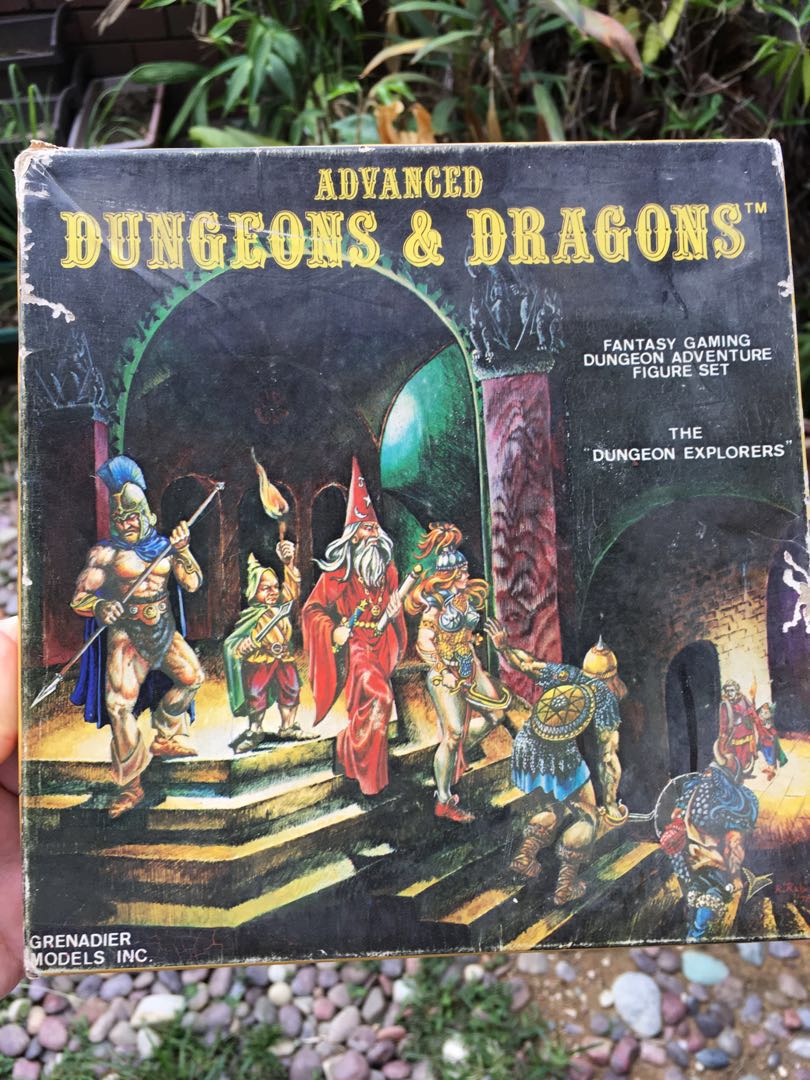 Vintage Advanced Dungeons and Dragons Grenadier Miniatures 5001 The ...