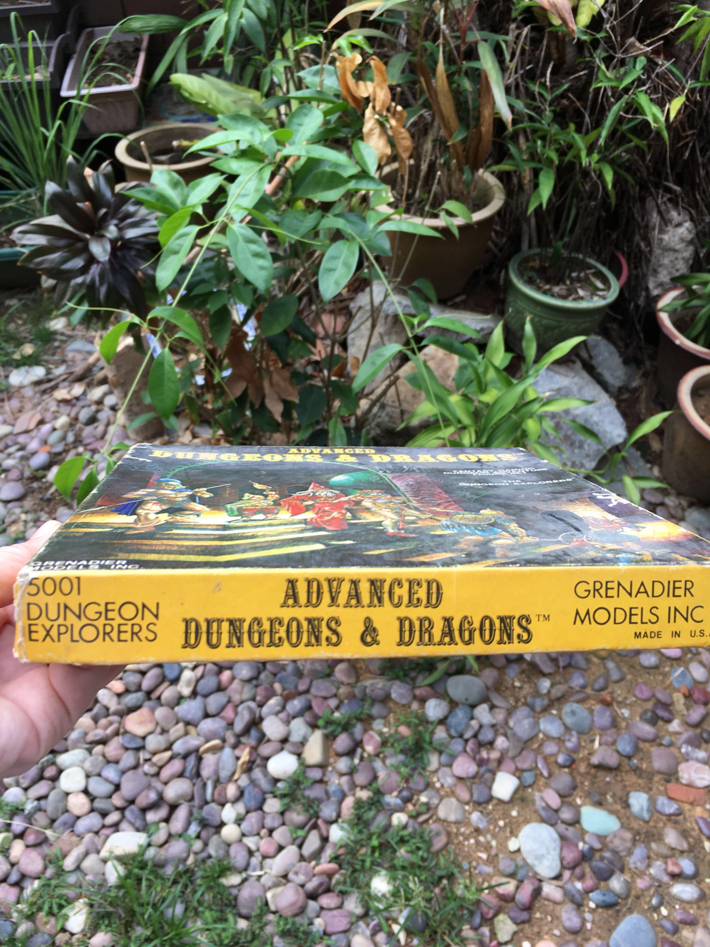 Vintage Advanced Dungeons and Dragons Grenadier Miniatures 5001 The ...