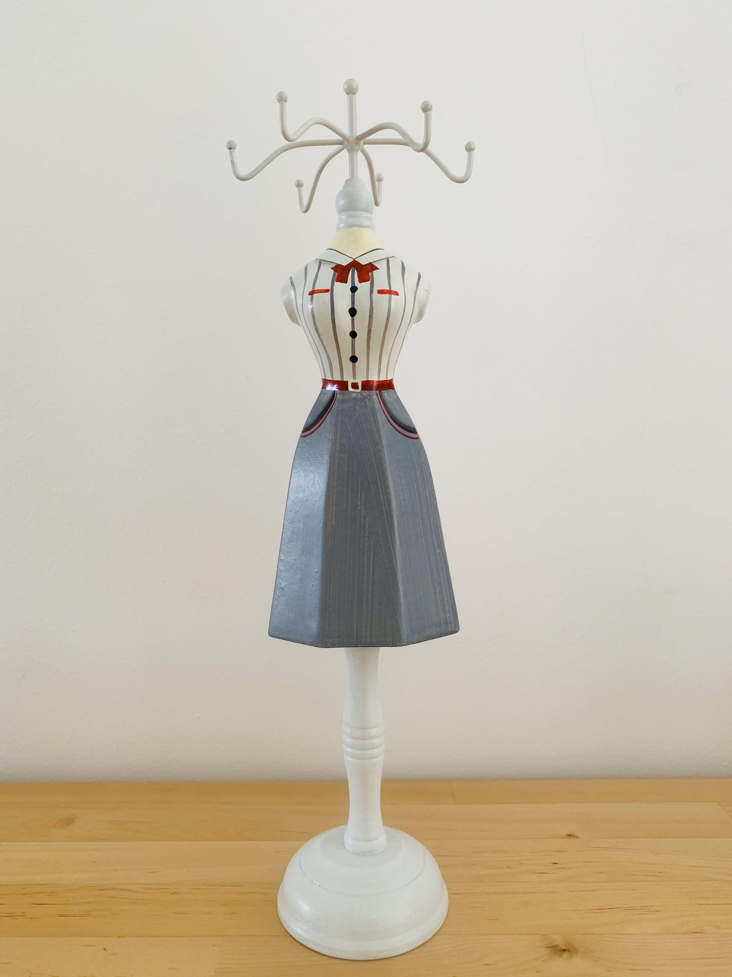 Jewellery Stand (wooden mannequin), Women's Fashion, Jewelry ...