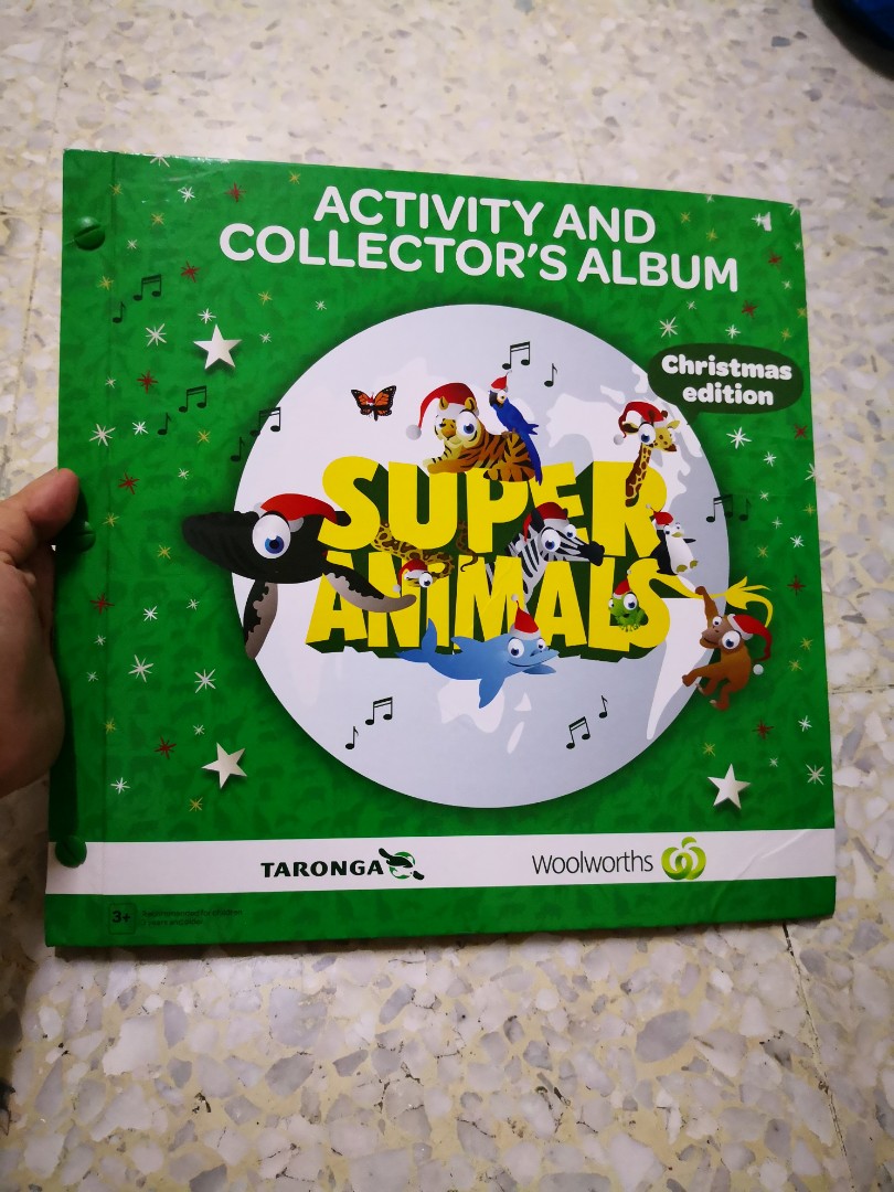 Woolworths Activities and Collector Album Christmas Version, Hobbies ...