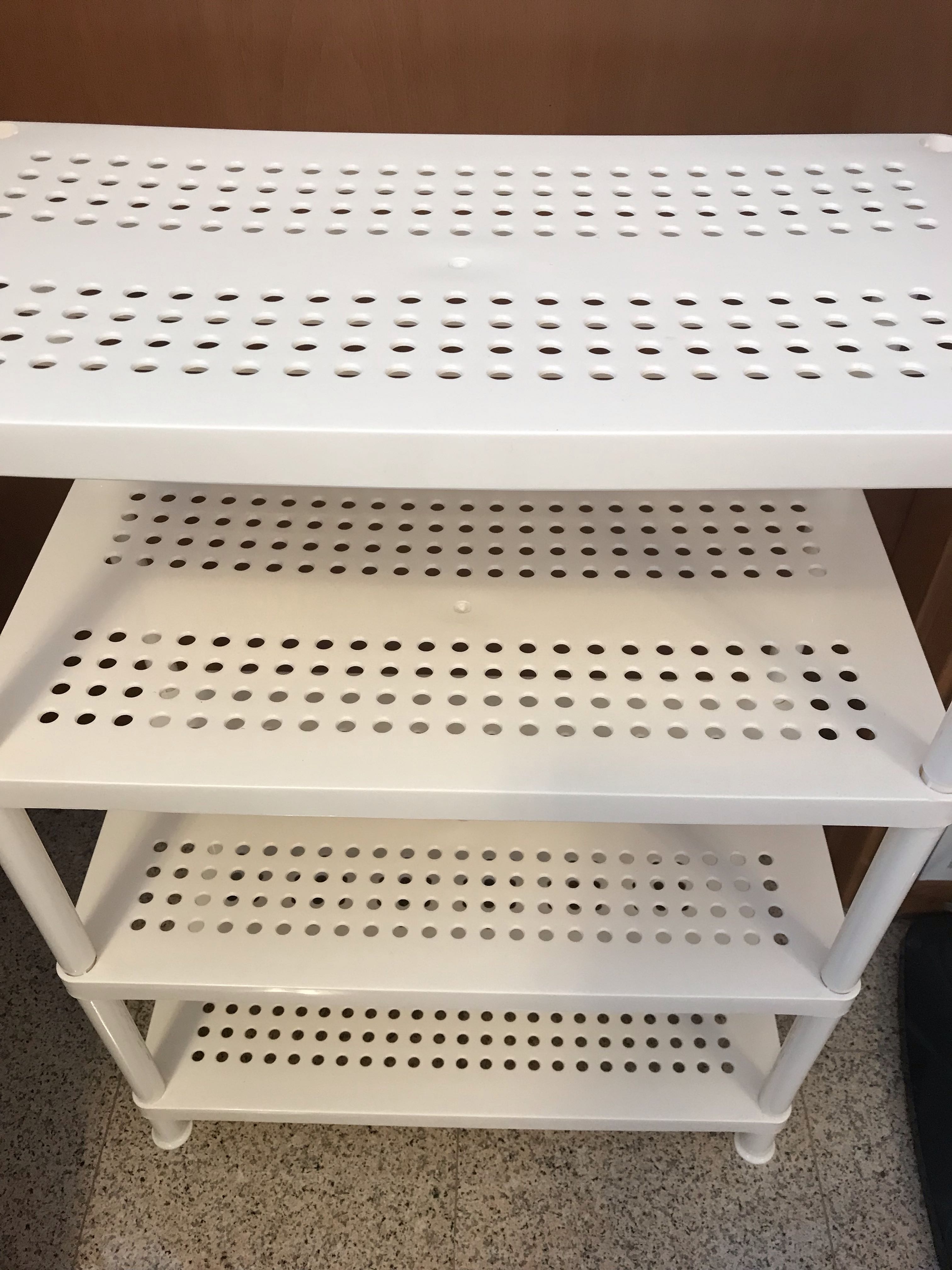 4-Layers stackable multiple rack, Furniture & Home Living, Furniture ...