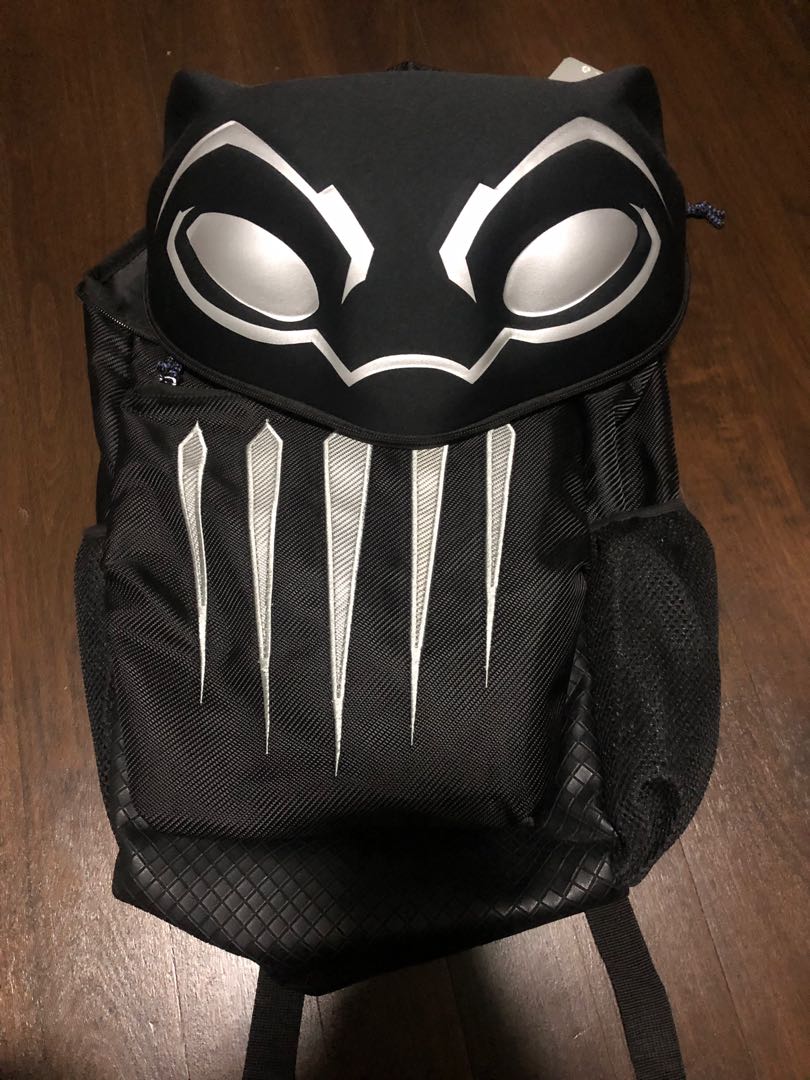 Black Panther backpack from Hong Kong Disneyland, Men's Fashion, Bags ...