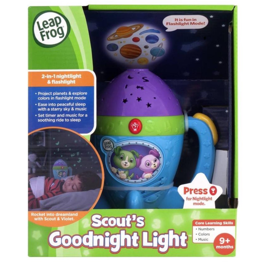 [Brand New] Leap Frog Scout’s Goodnight Light, Babies & Kids, Infant ...