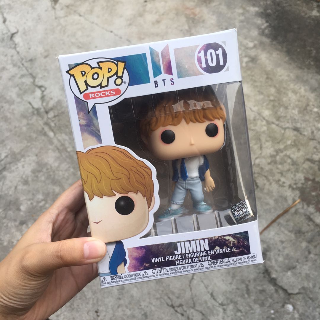 BTS Jimin Funko Pop! Rocks, Hobbies & Toys, Toys & Games on Carousell
