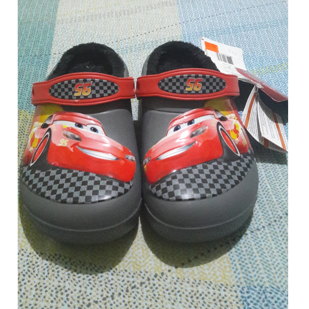 Crocs Fun Lab Lined Cars Clog, Babies & Kids, Babies & Kids Fashion on ...