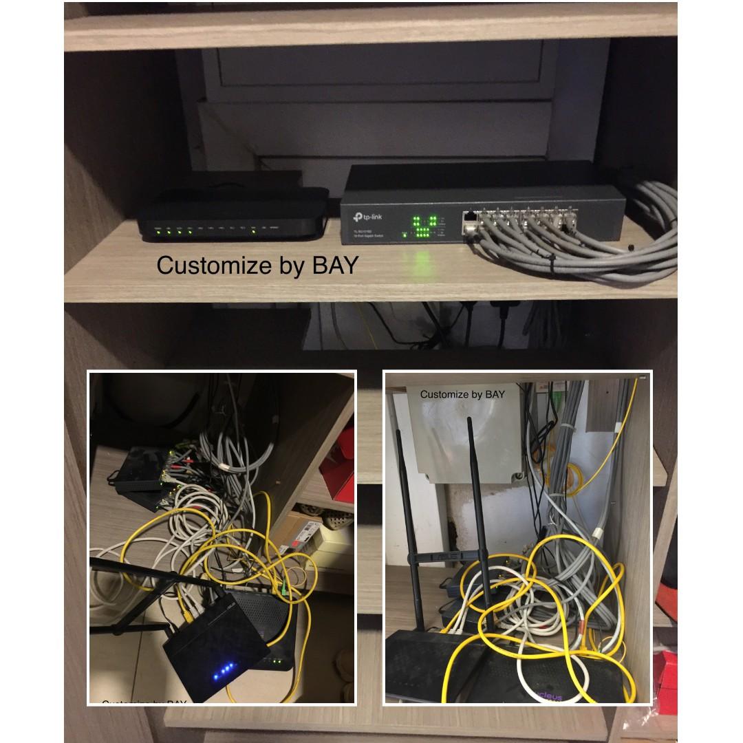 Landed | Condo | LAN and WiFi Infrastructure Solutions | CCTV | Telephone to Data point ...