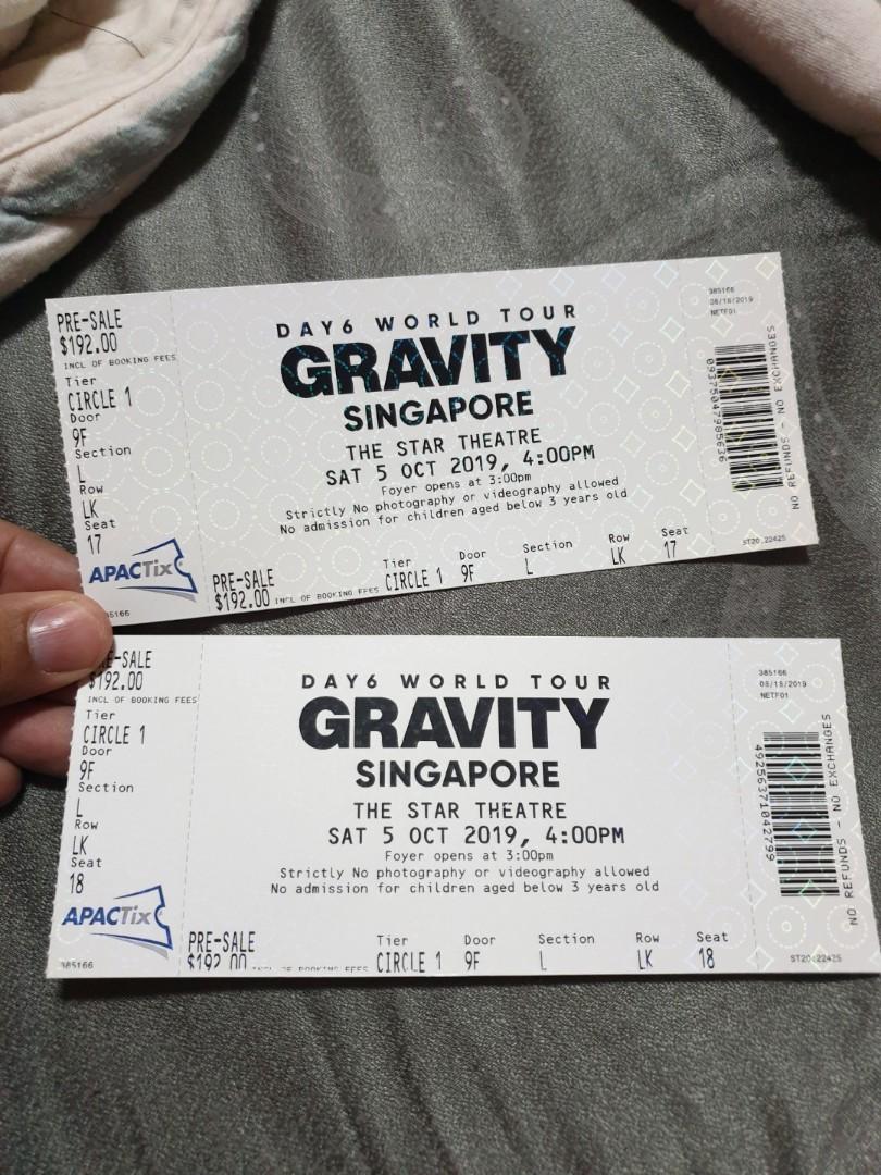 [RESERVED] DAY6 WORLD TOUR GRAVITY SG, Hobbies & Toys, Memorabilia ...