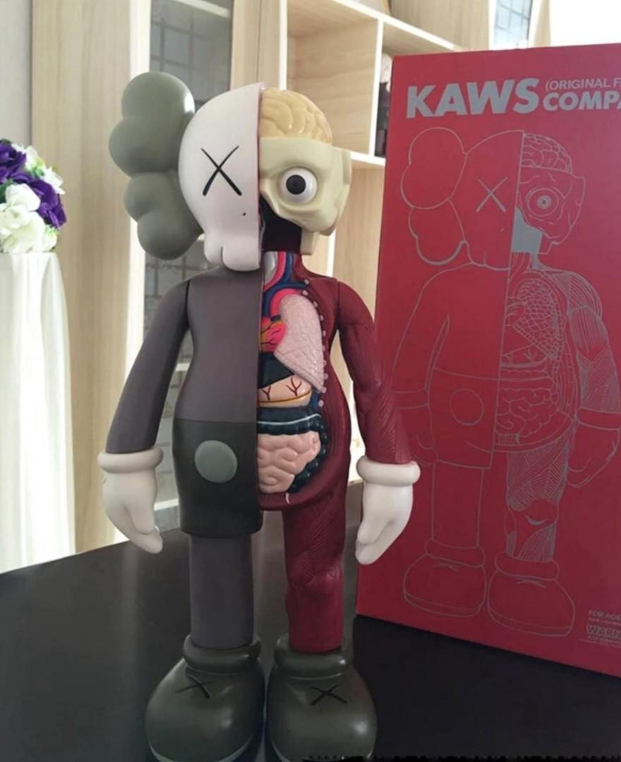 Designer Anatomy 16 Inch Anatomy 37cm KAWS Doll CAMPANION, Hobbies ...
