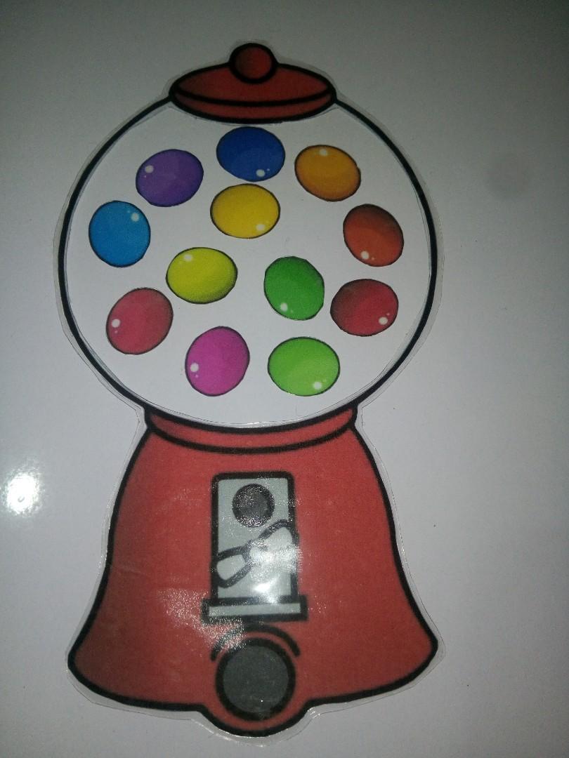 Educational Magnetic Reward (GumBall Machine), Babies & Kids, Infant ...