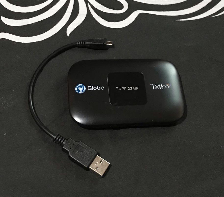 Globe Tattoo pocket wifi, Computers & Tech, Office & Business ...