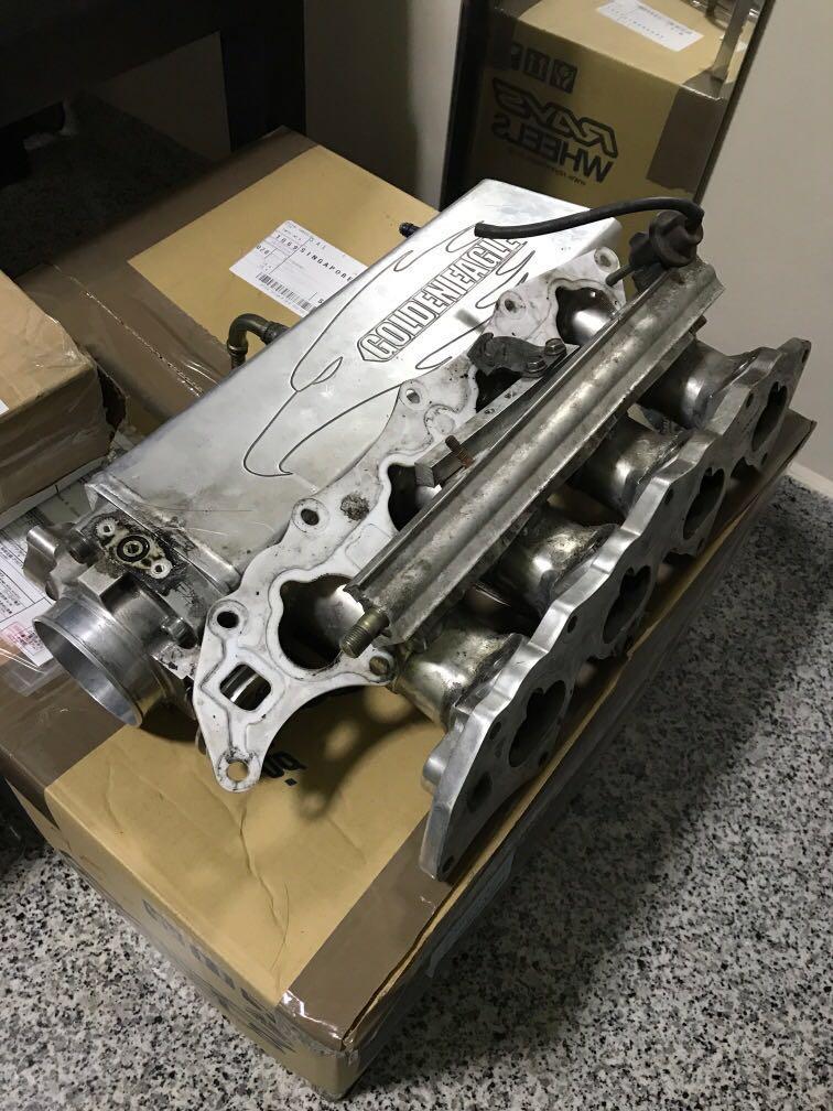 Golden Eagle Intake Manifold B18, Car Accessories, Accessories on Carousell