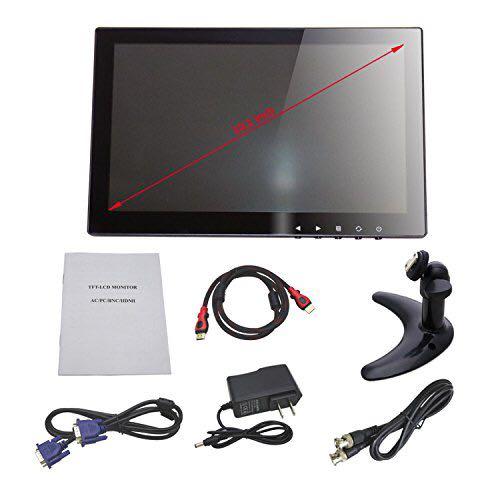 HDMI CCTV Monitor 10.1 inch IPS LCD Full HD Screen 1280x800 Rimless ...