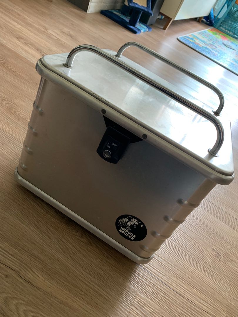 Hepco & Becker Alu box, Motorcycles, Motorcycle Accessories on Carousell