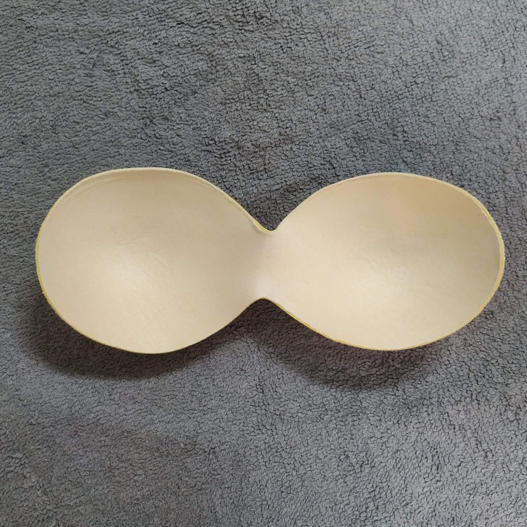 Invisible Sponge Removable Intimates Bra Accessories Bikini Insert Pads Strapless Backless Nude