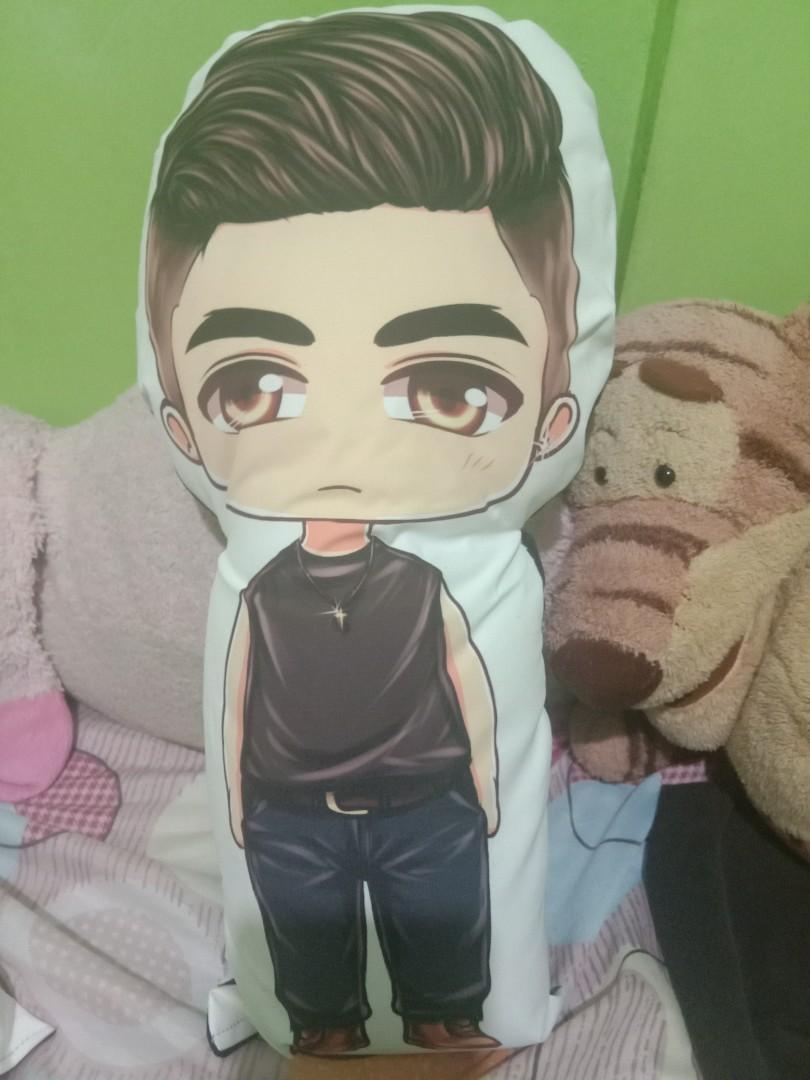 Jonaxx boys chibi pillow, Hobbies & Toys, Toys & Games on Carousell