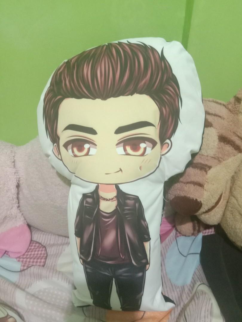 Jonaxx boys chibi pillow, Hobbies & Toys, Toys & Games on Carousell