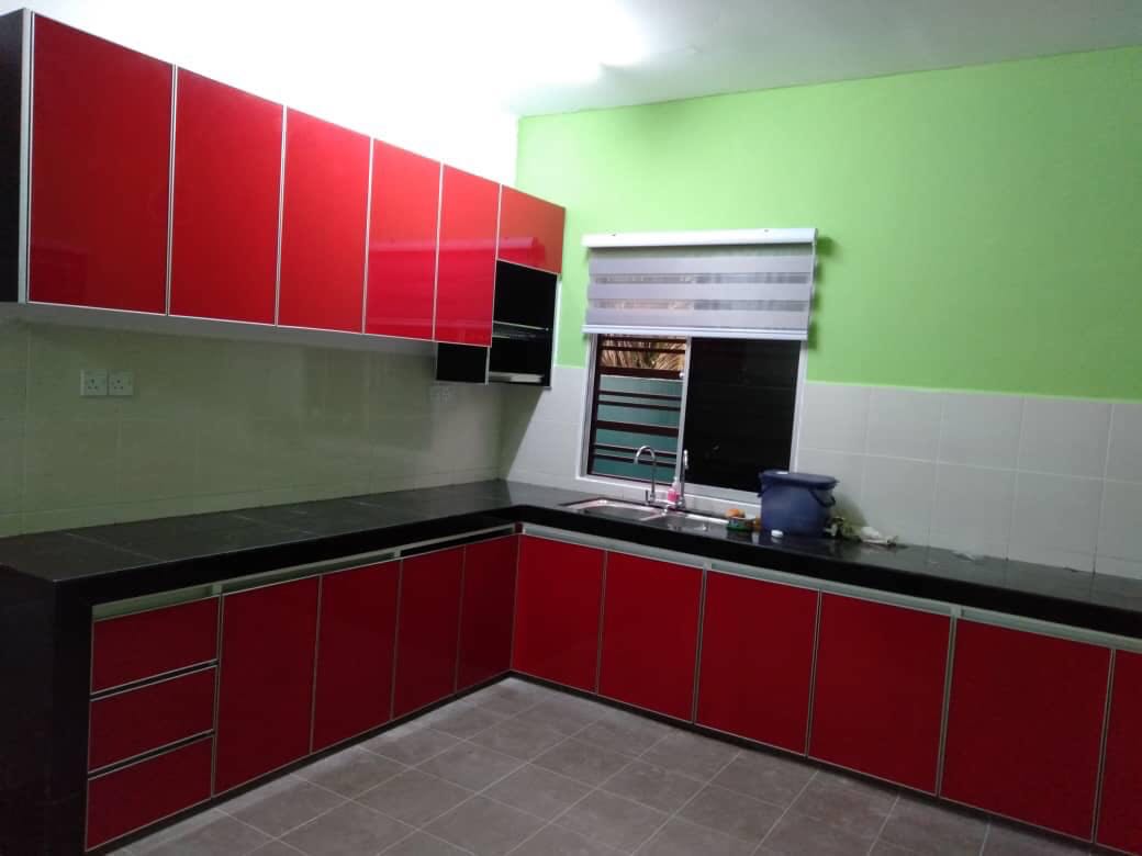 Kitchen cabinet / kilang kabinet / kabinet dapur, Furniture & Home Living, Home Decor, Carpets ...
