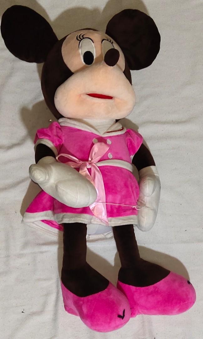 Minnie Mouse Teddy Bear, Hobbies & Toys, Toys & Games on Carousell