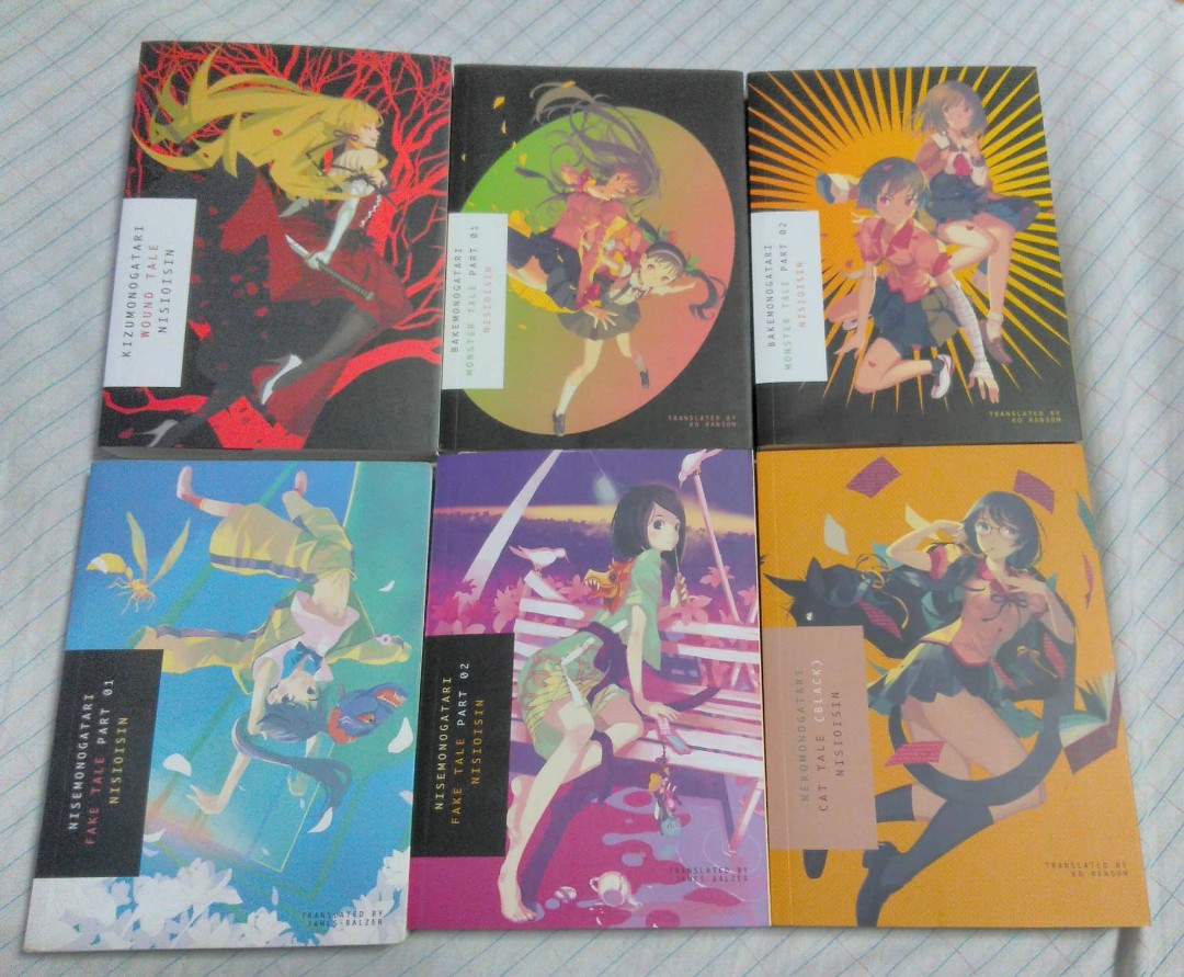 Monogatari Series Novels Season 1, Hobbies & Toys, Books & Magazines ...