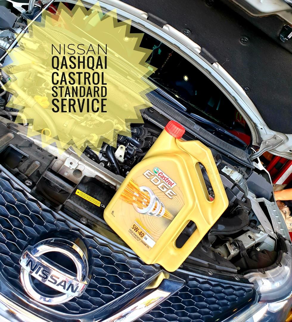 Nissan Car Makes : Castrol standard 10k service, Car Accessories ...