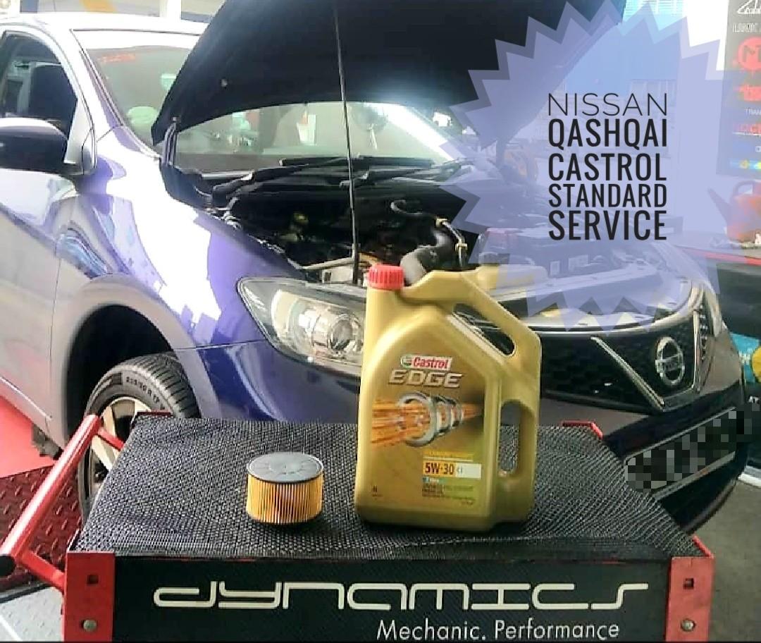 Nissan Car Makes : Castrol standard 10k service, Car Services ...