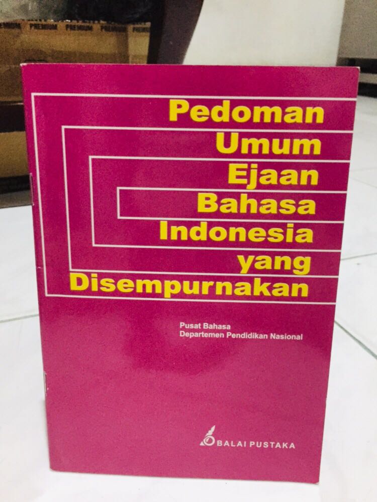 Pedoman ejaan bahasa indonesia, Buku & Alat Tulis, Buku di Carousell