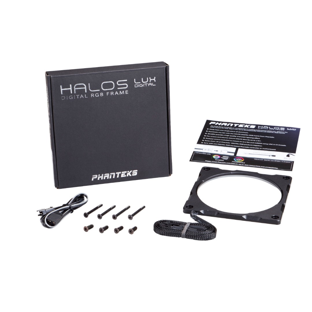 Phanteks HALOS LUX DIGITAL RGB FAN FRAMES 140mm, Electronics, Computer ...