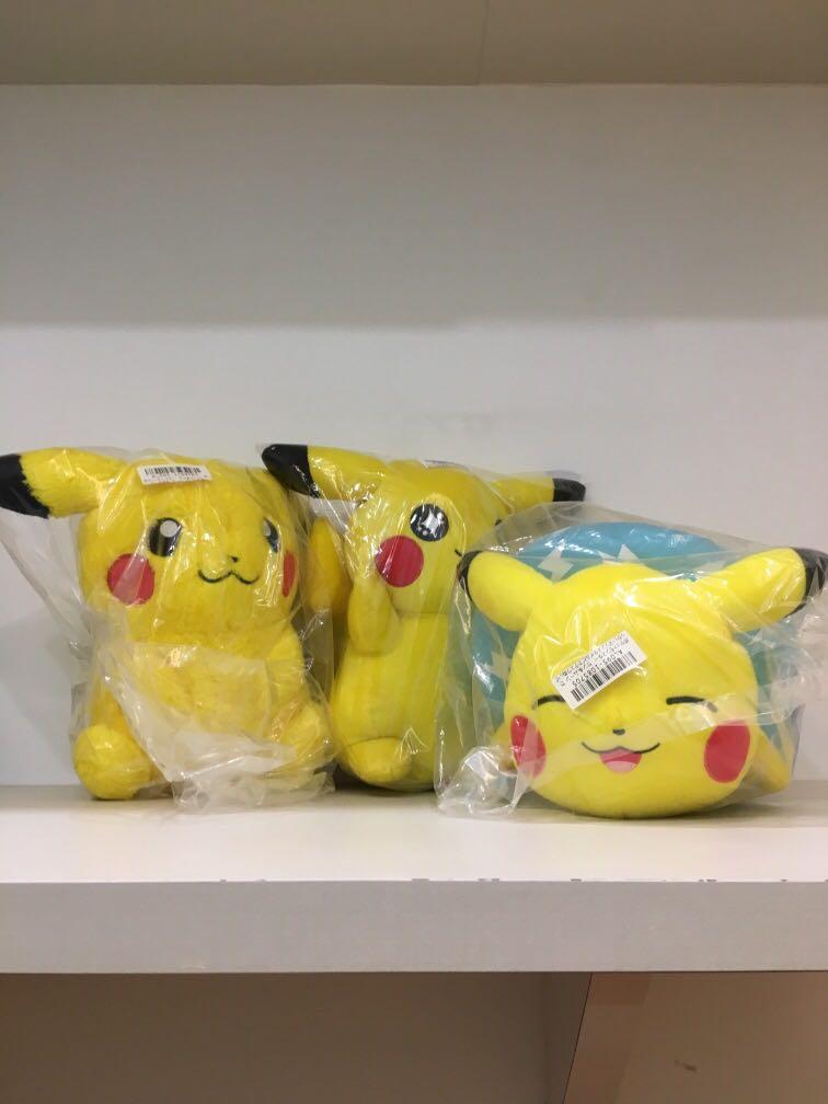 Pikachu plush toreba, Hobbies & Toys, Toys & Games on Carousell