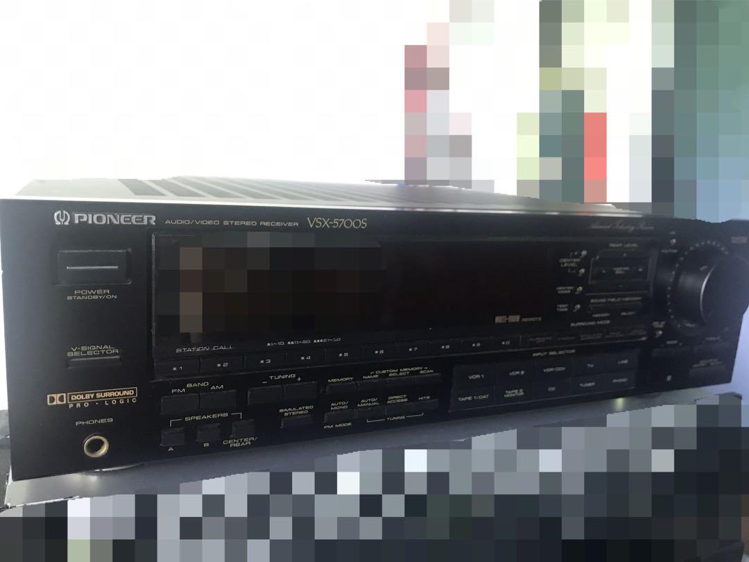 PIONEER AUDIO/VIDEO STEREO RECEIVER, Audio, Soundbars, Speakers ...