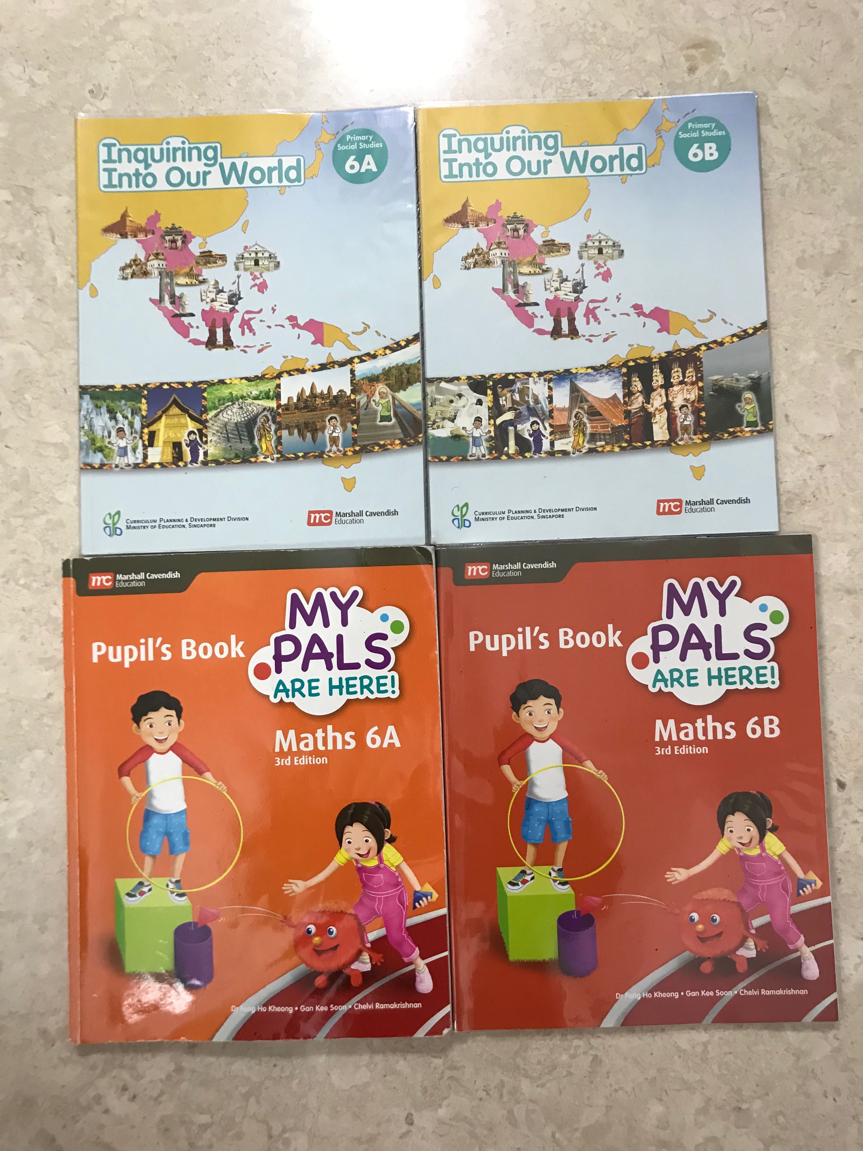 Primary 6 textbooks, Hobbies & Toys, Books & Magazines, Textbooks on ...