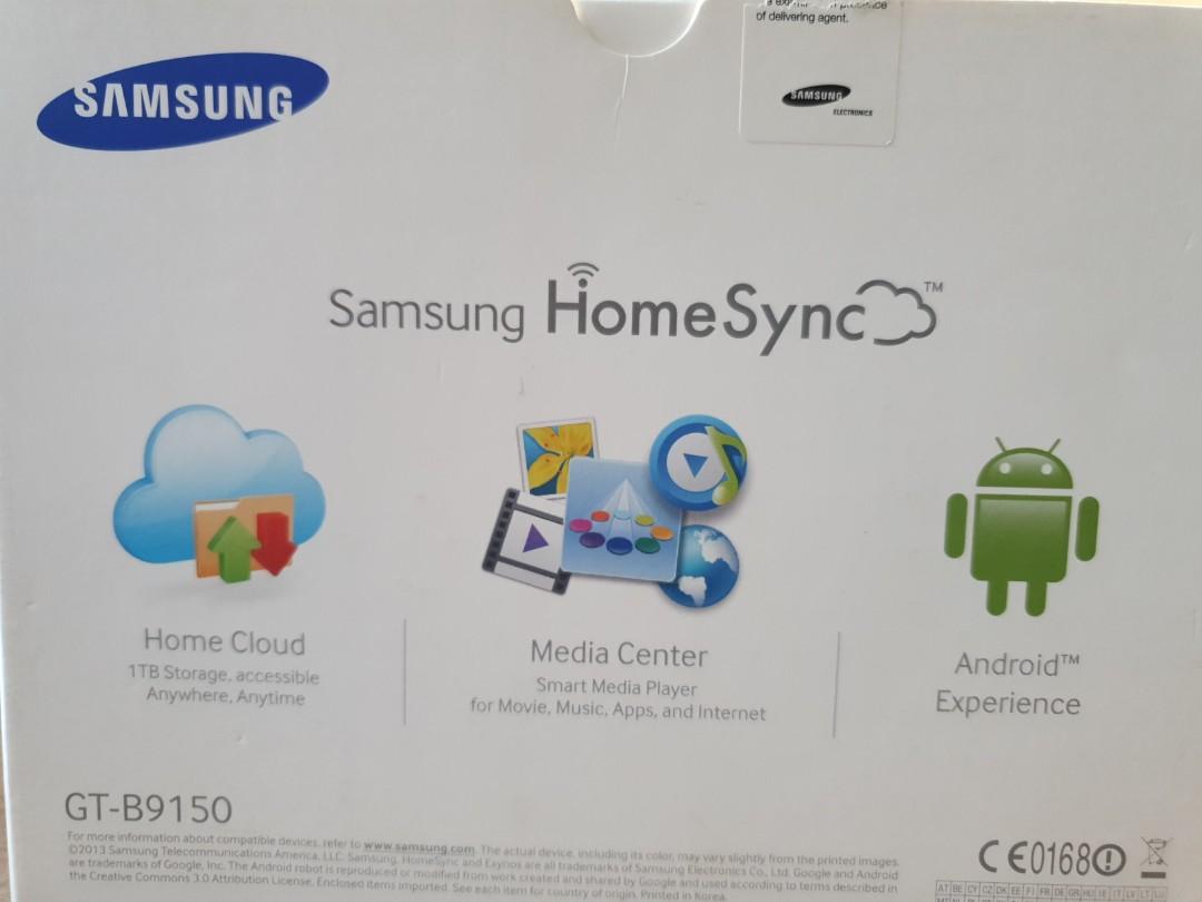 Samsung HomeSync GT-B9150 1TB, Computers & Tech, Parts & Accessories, Networking on Carousell