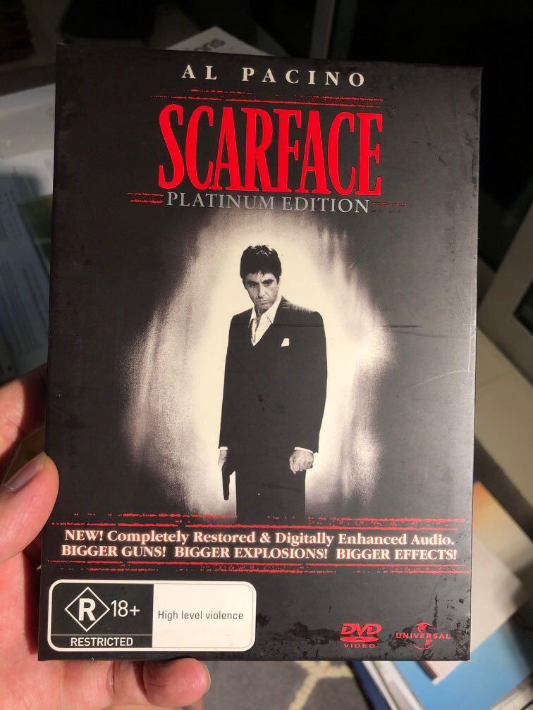 Scarface - Al Pacino 2 Disc DVD Platinum edition, Hobbies & Toys, Music ...