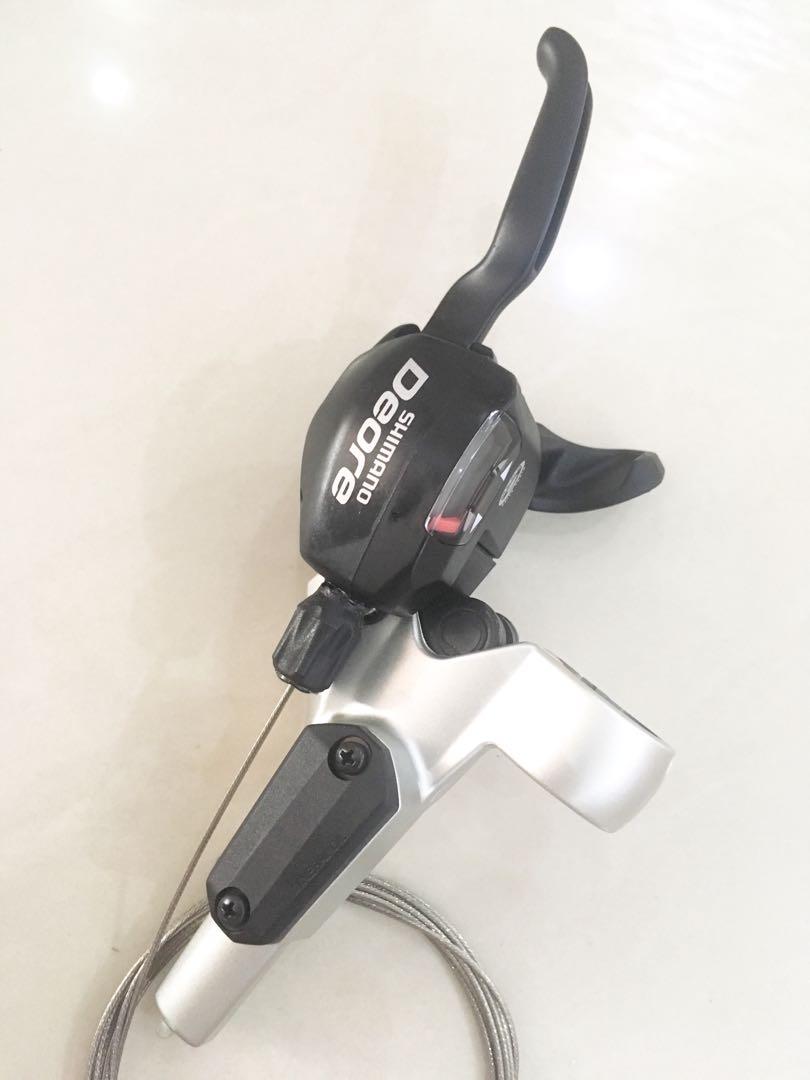 Shimano Deore ST-M535 Dual Control Shifter Hydraulic Lever Pair, Sports ...