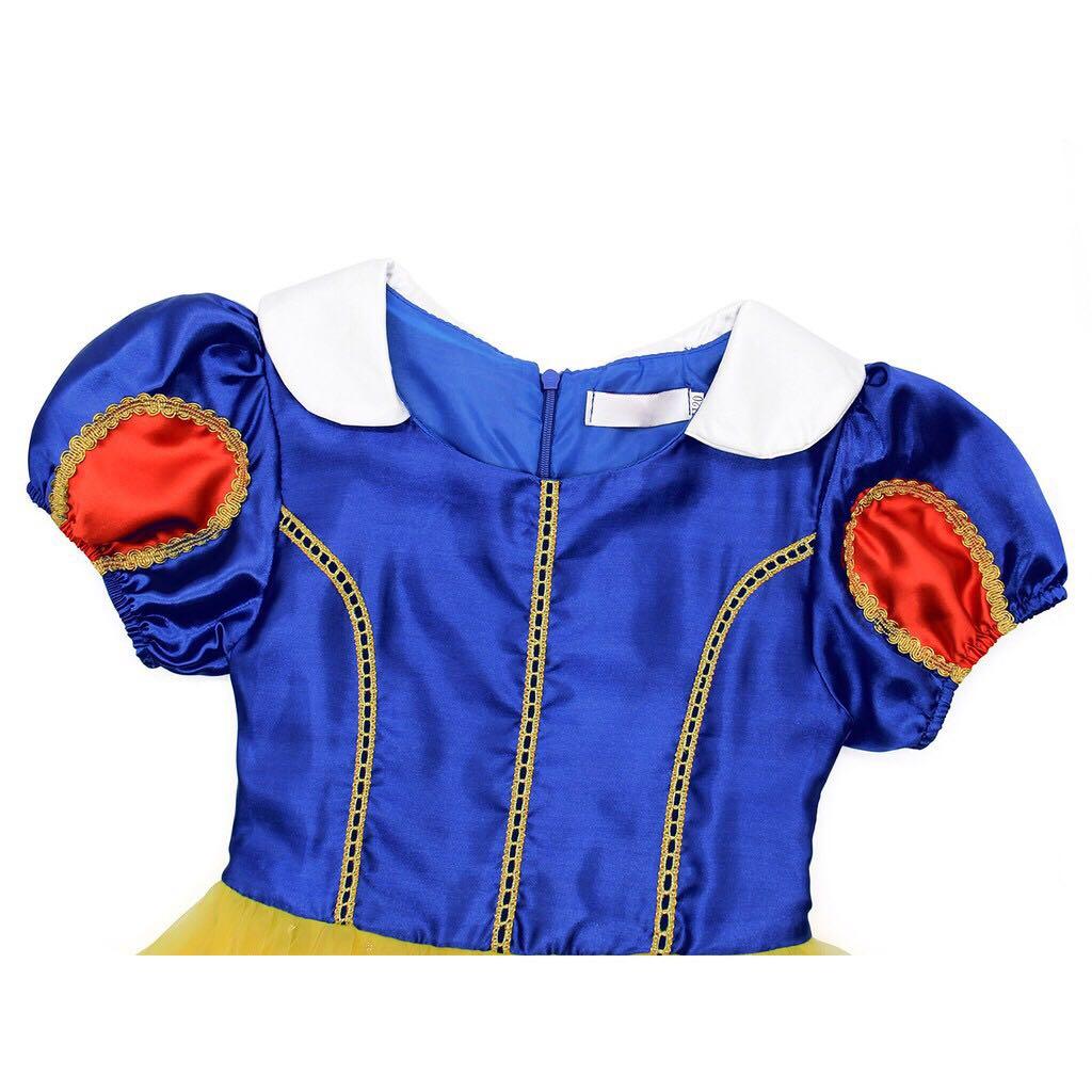 SNOW WHITE COSTUME WITH CAPE, Babies & Kids, Babies & Kids Fashion on ...