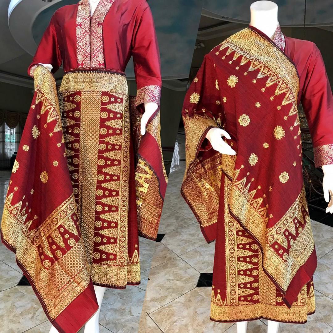 Songket Palembang SONGKET CANTIK MANIS BERLIAN GEBENG BAHAN DASAR SUTRA ...