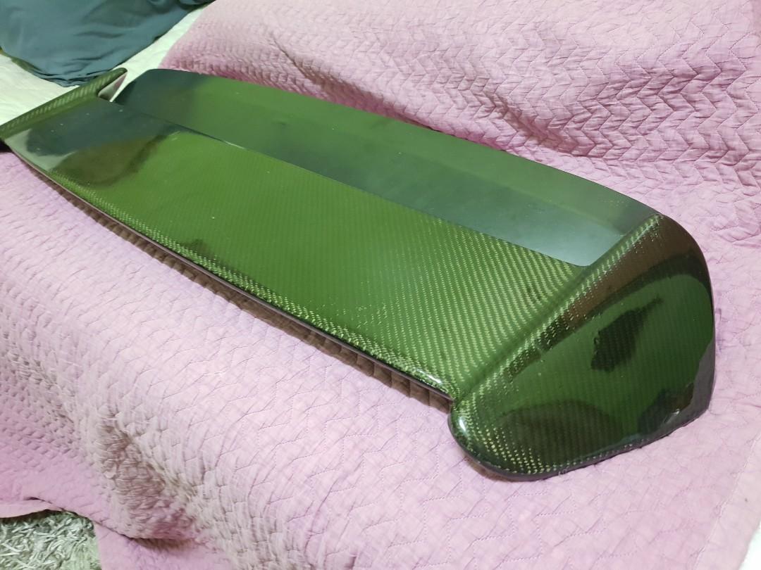 Spoiler CF EK9 cutting OEM Siap Tapak Ek9, Auto Accessories on Carousell