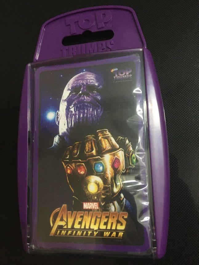 Top Trumps Marvel Avengers Infinity War Card Game, Hobbies & Toys, Toys ...