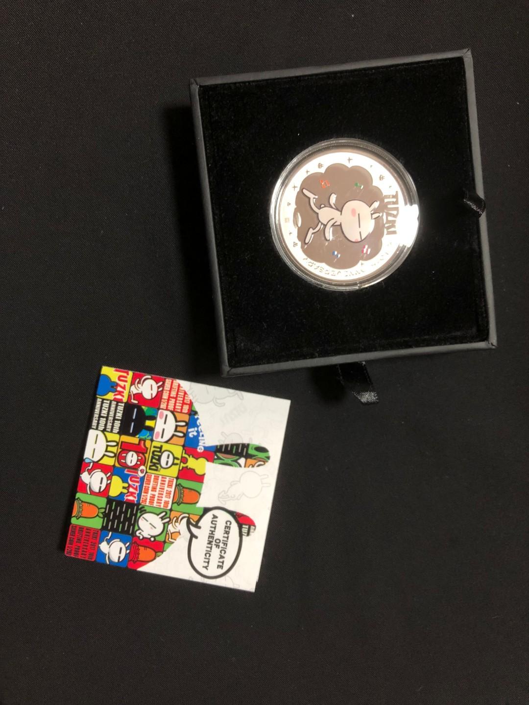 Tuzki 10th Anniversary 1/2 oz Silver Coin, Hobbies & Toys, Memorabilia ...