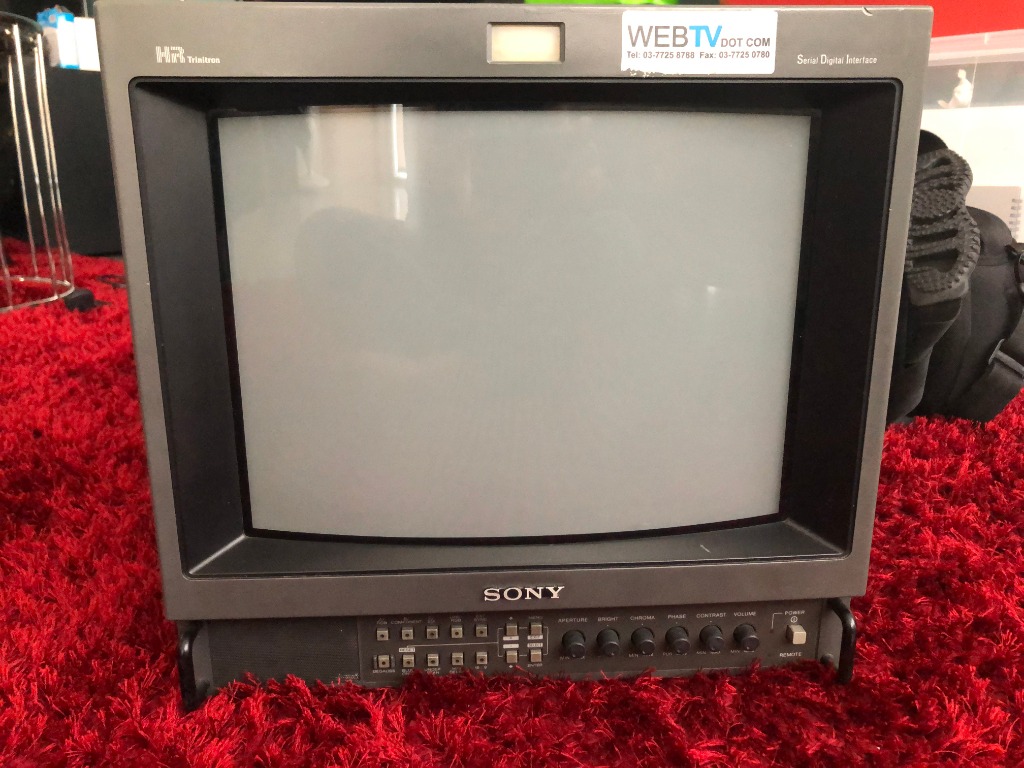 Vintage Sony Trinitron Monitor (No.BVM-1454D), TV & Home Appliances, TV ...