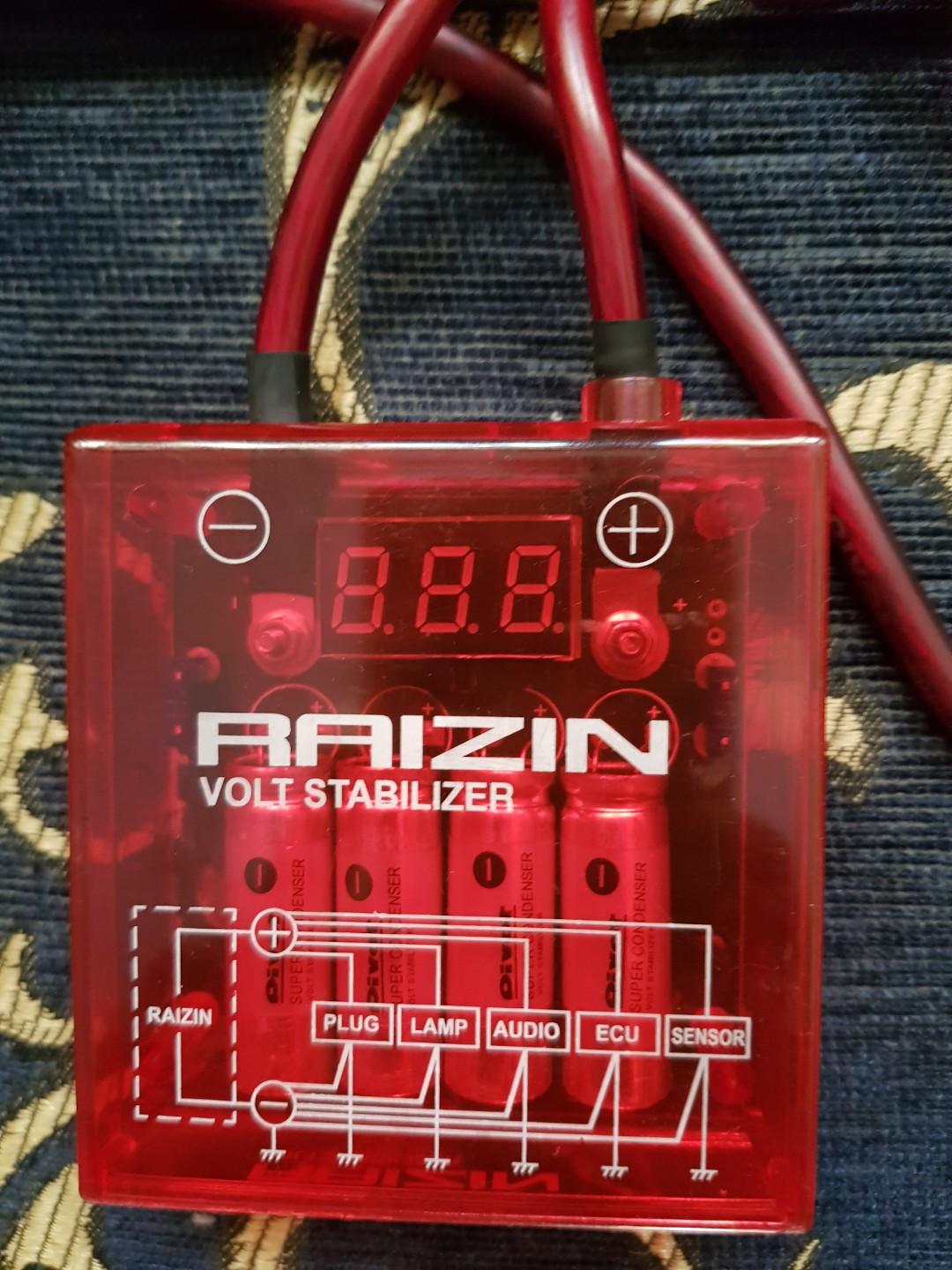 Volt Stabilizer & Grounding cables, Motorcycles, Motorcycle Accessories ...