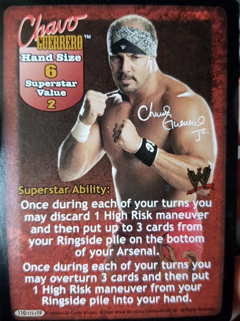 WWE Raw Deal- Chavo Guerrero superstar card, Hobbies & Toys, Toys ...