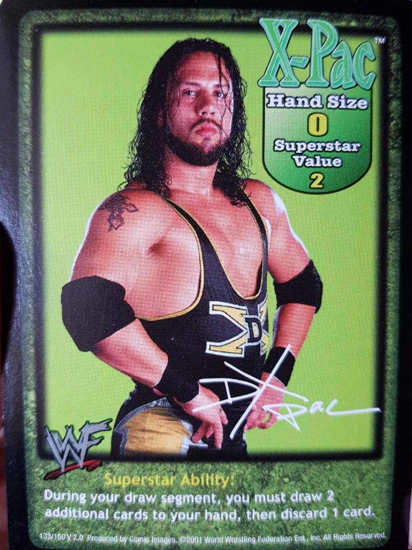 WWF Raw Deal- X-Pac superstar card, Hobbies & Toys, Toys & Games on ...