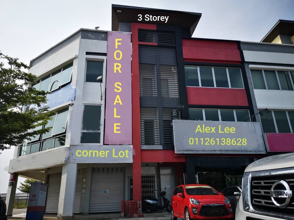 3 Storey Corner Lot Shop Lot / Office Water Front Port Dickson ...