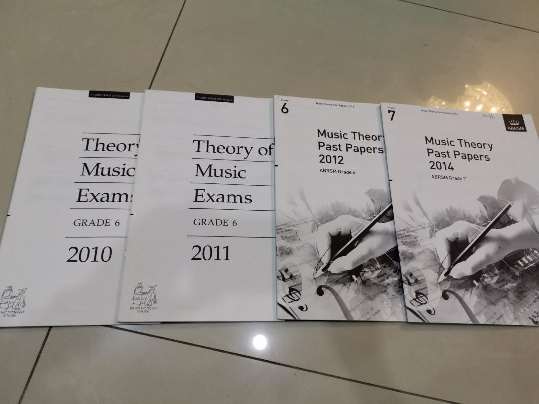ABRSM music theory exam workbook Grade 6 & Grade 7, Hobbies & Toys ...