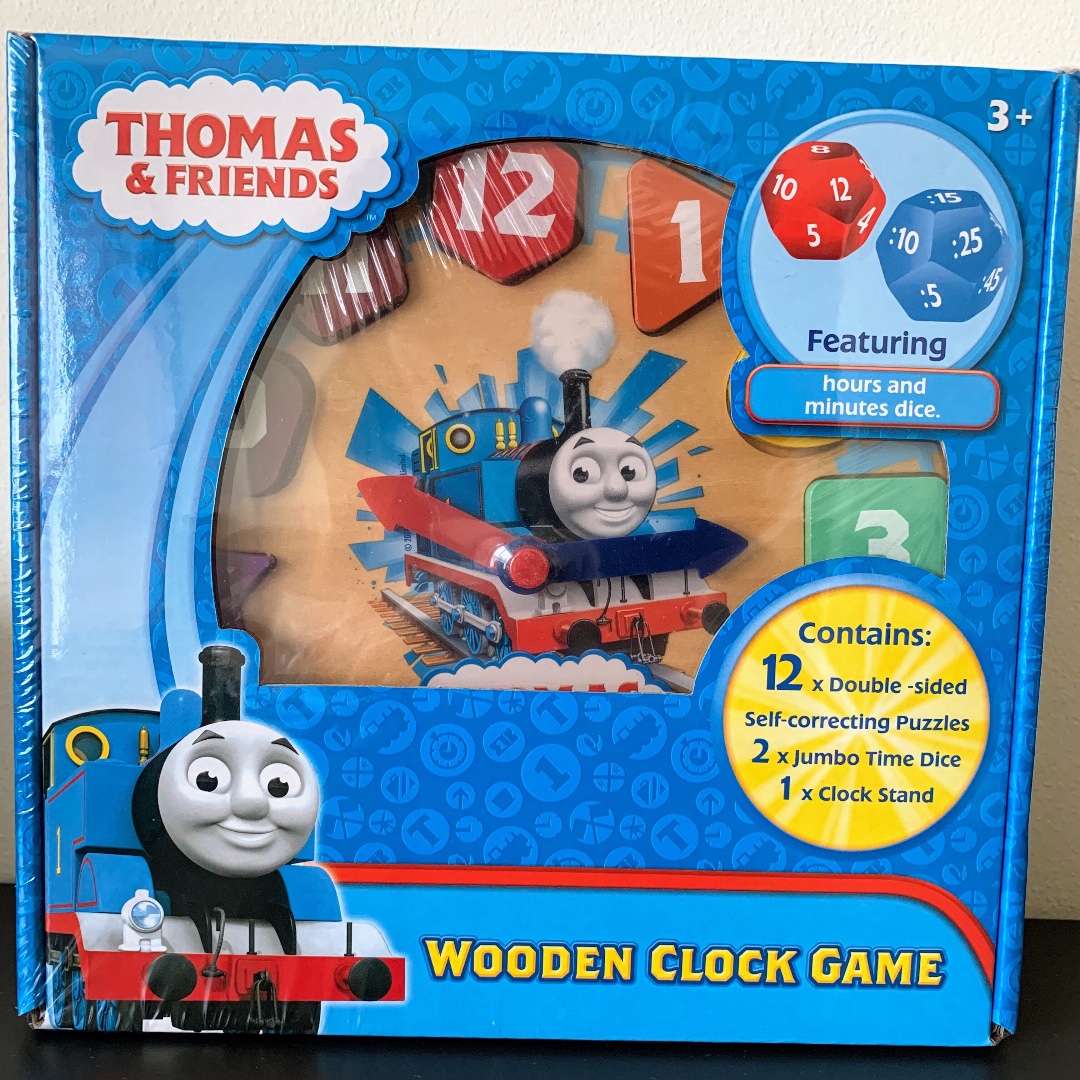 Brand New Thomas & Friends Wooden Clock Game, Hobbies & Toys, Toys ...